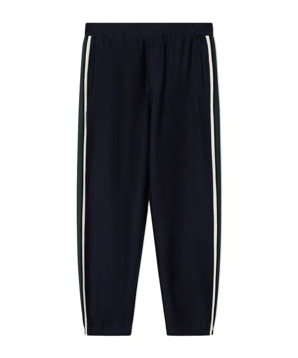 Emporio Armani Elastic-waist Sweatpants - Black