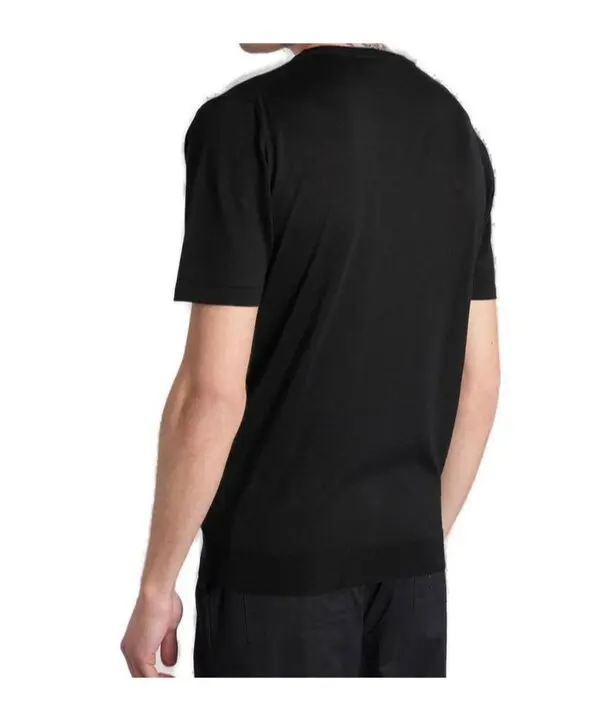 ROBERTO COLLINA Short-sleeved Knitted Top