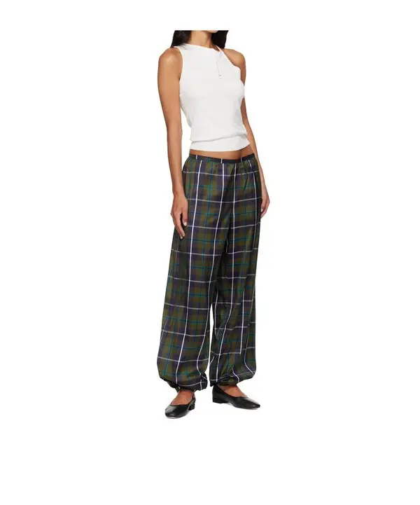 Paloma Wool Plaid Casual Pants