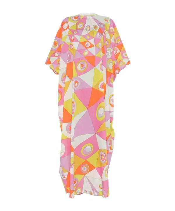 Emilio Pucci Iride-print Maxi Dress - Pink