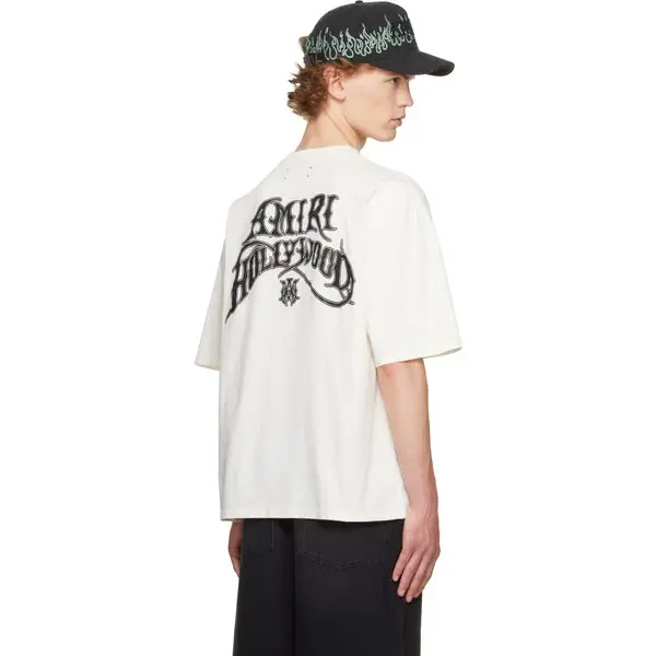 Amiri Hollywood Logo T-shirt