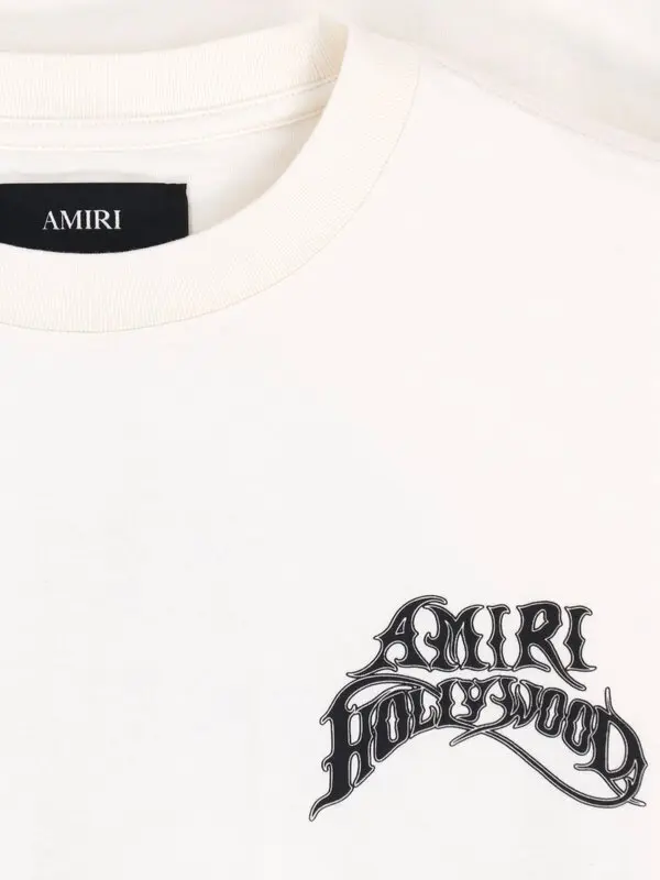 Amiri Hollywood Logo T-shirt
