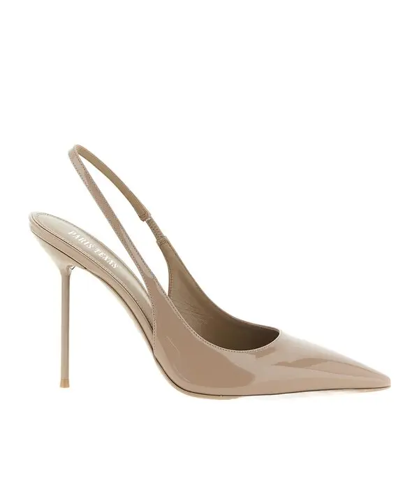 Paris Texas Pointed-toe High-heeled Sandals - Nude