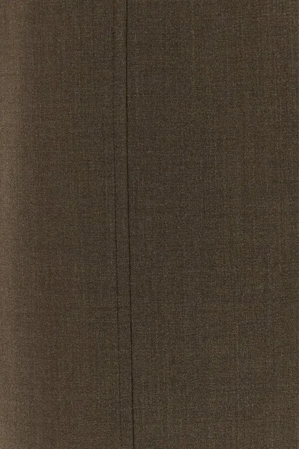 JIL SANDER Stretch Wool Blend Skirt