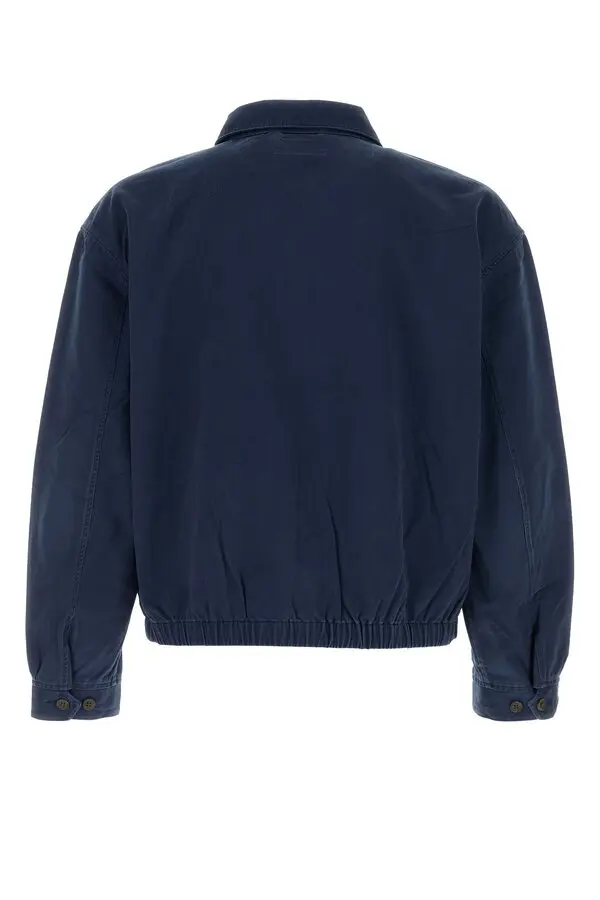 Polo Ralph Lauren Cotton Twill Bomber Jacket With Embroidered Logo
