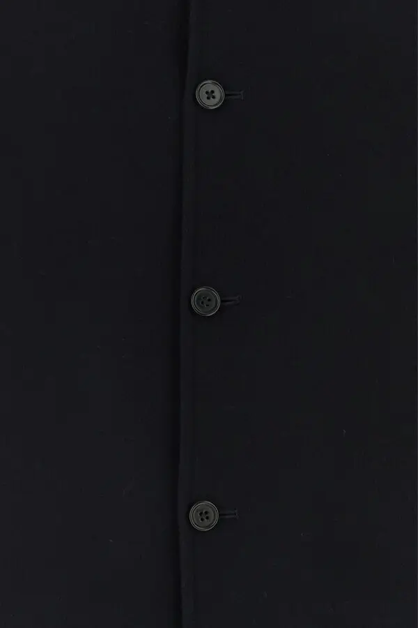 JIL SANDER Midnight Wool Blend Shirt