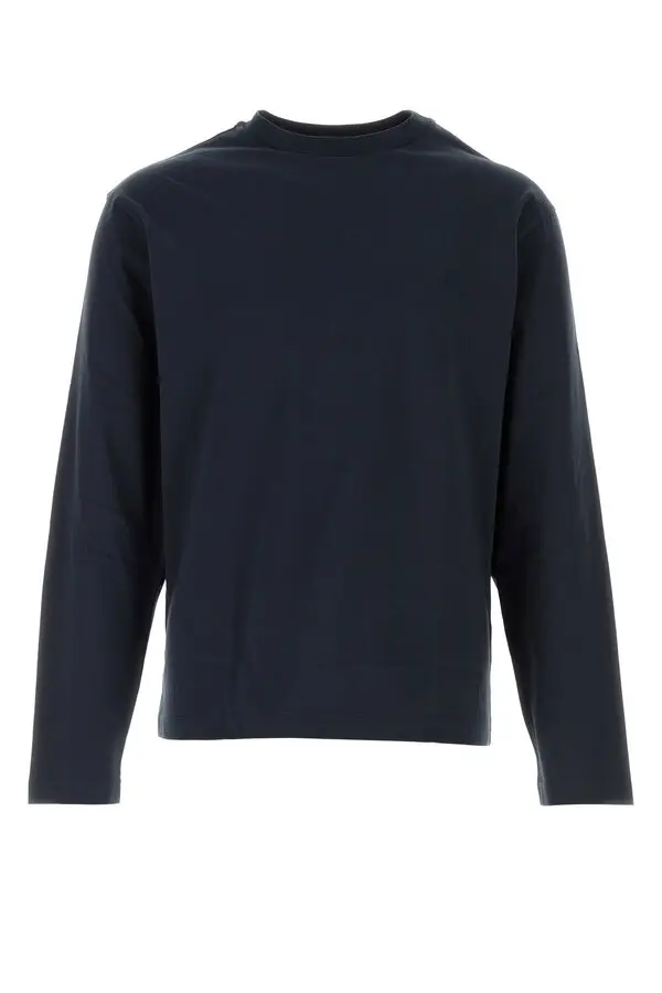 JIL SANDER Midnight Cotton T-shirt Set - Blue
