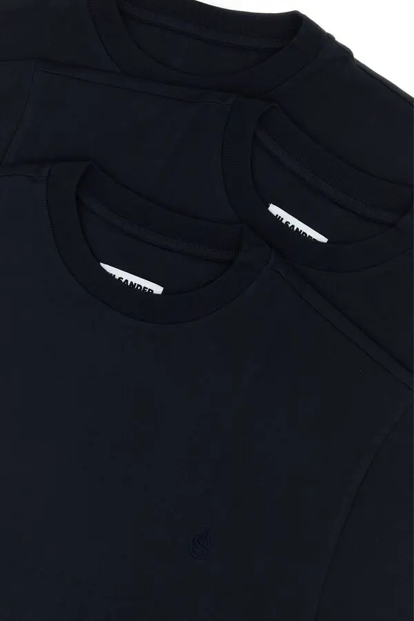 JIL SANDER Midnight Cotton T-shirt Set