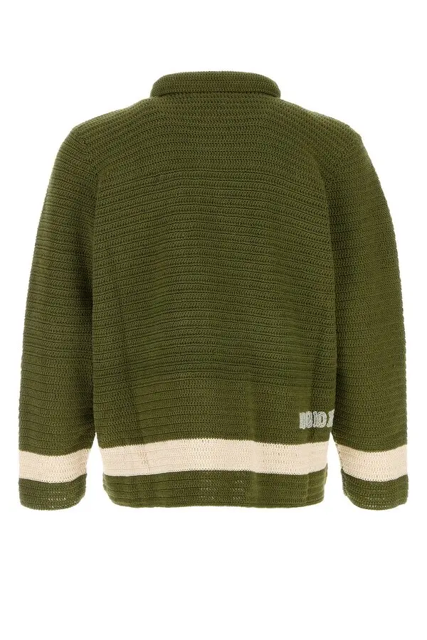 BODE Crochet Marsh Shirt