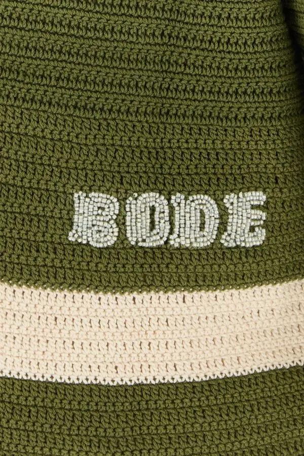 BODE Crochet Marsh Shirt