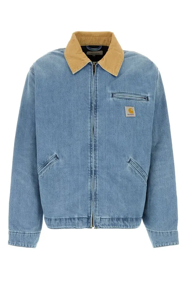 Carhartt Work In Progress Denim Og Detroit Jacket - Blue