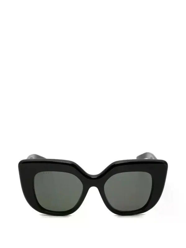 Gucci Geometric Frame Sunglasses