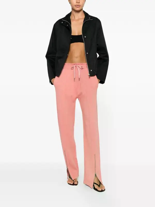 Just Cavalli Drawstring Zipped-cuff Track Pants - Pink