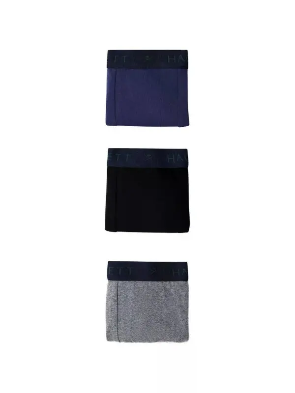 HACKETT LONDON Logo-waistband Boxers - Black