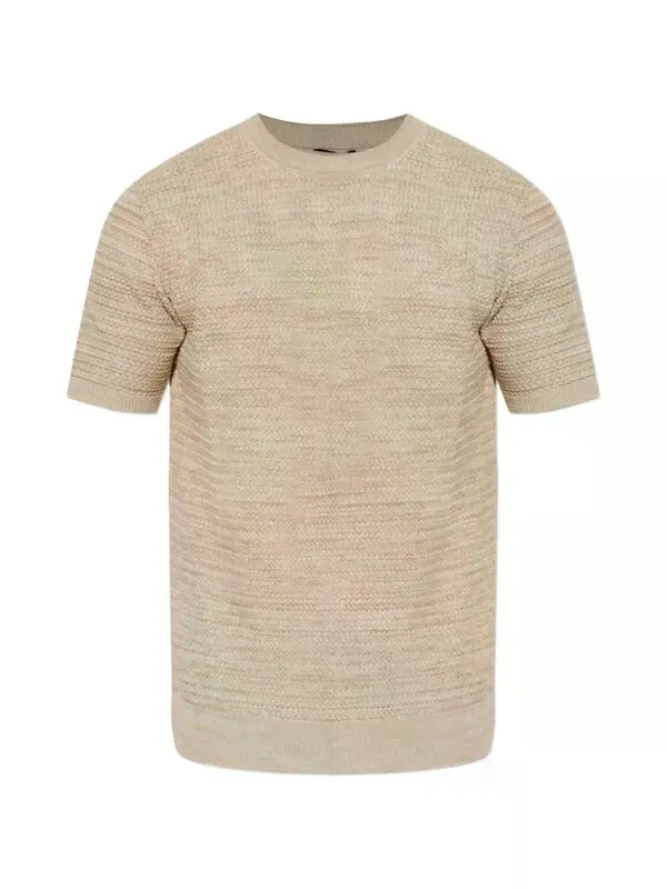 Etro Textured Pegasus-patch T-shirt