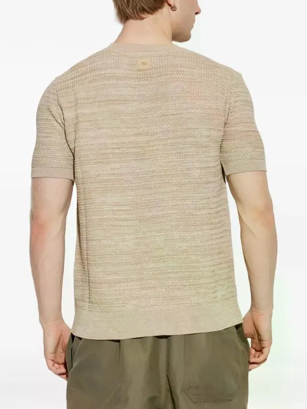 Etro Textured Pegasus-patch T-shirt