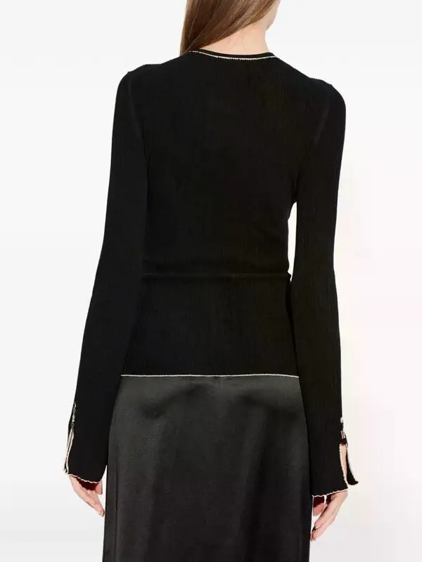 BY MALENE BIRGER Benny Ribbed-knit Cardigan