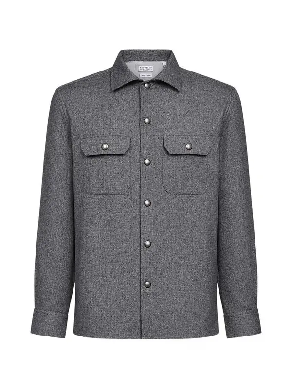 Brunello Cucinelli Virgin Wool Shirt