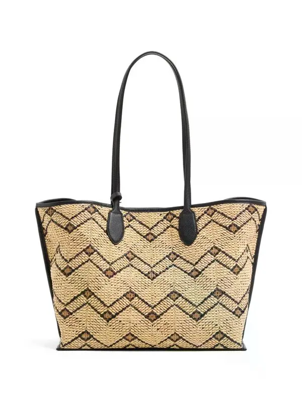 Valentino Garavani Medium Raffia Shopping Bag