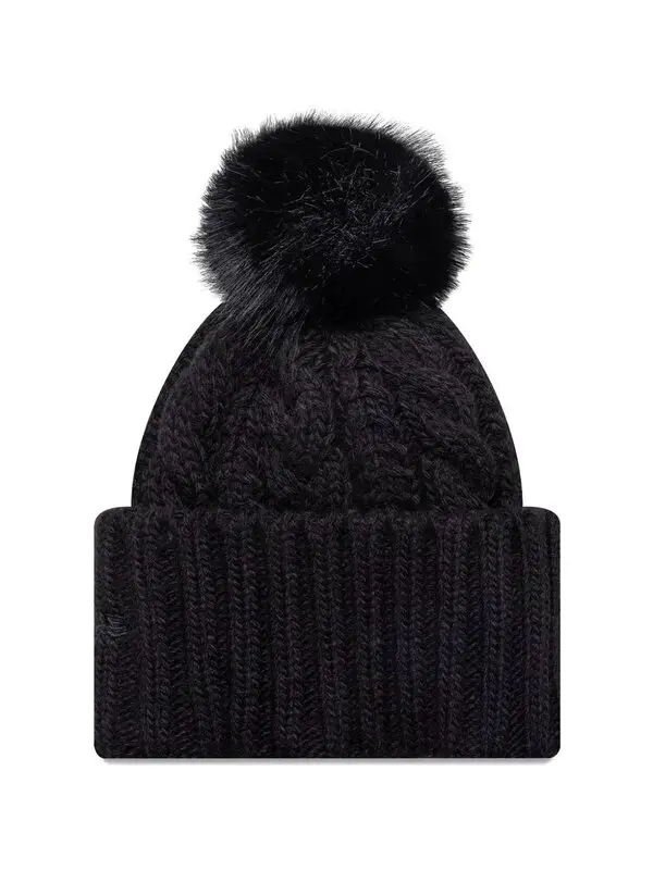 New Era New York Yankees Cable-knit Pompom Beanie