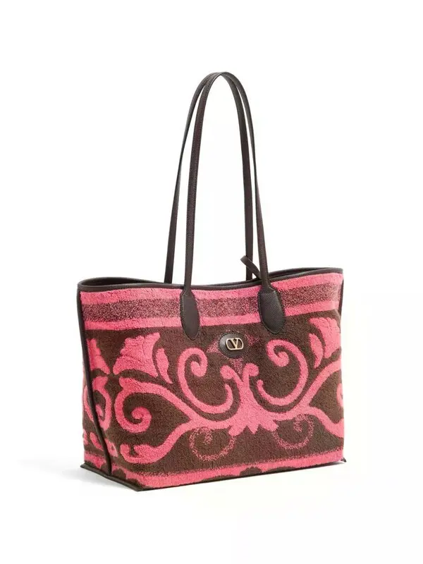 Valentino Garavani Terry Cloth Medium Shopping Bag