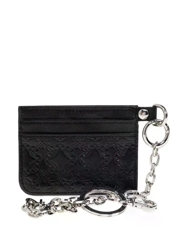 VIVIENNE WESTWOOD Orb-embossed Leather Cardholder