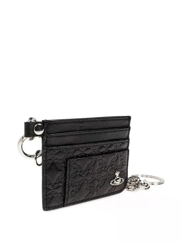 VIVIENNE WESTWOOD Orb-embossed Leather Cardholder