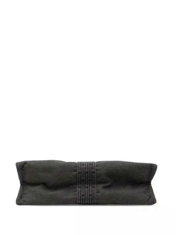 Hermès Canvas Herline Clutch Bag