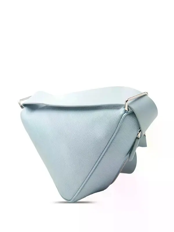 Prada Saffiano Cuir Triangle Convertible Shoulder Bag