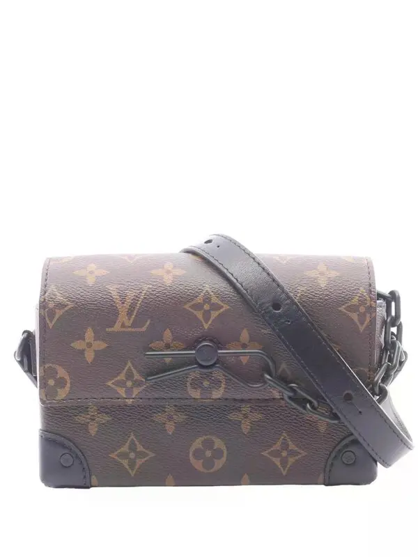 LOUIS VUITTON Monogram Macassar Steamer Wearable Wallet Crossbody Bag - Brown