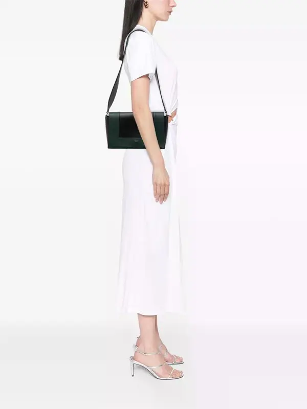 Celine Medium Shiny Smooth Calfskin Frame Shoulder Bag