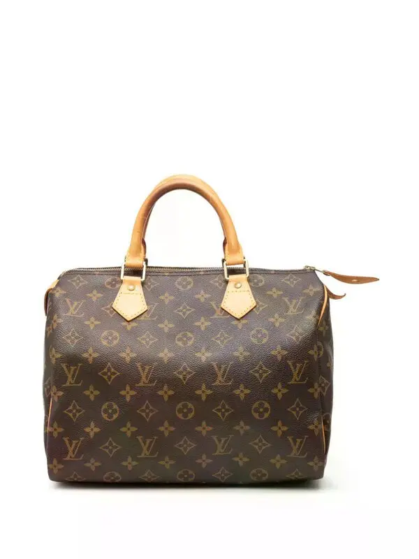 LOUIS VUITTON Monogram Canvas Speedy 30 Boston Bag