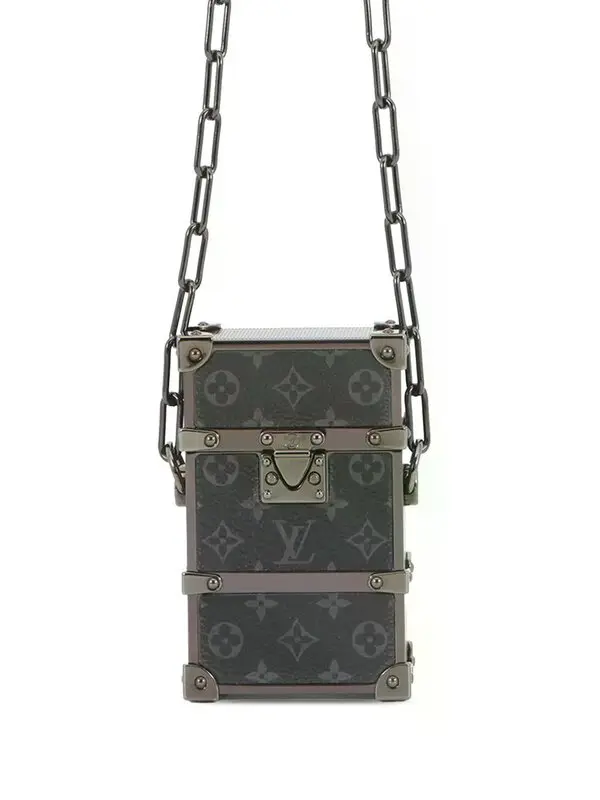 LOUIS VUITTON Monogram Eclipse Trunk Box Pouch Crossbody Bag