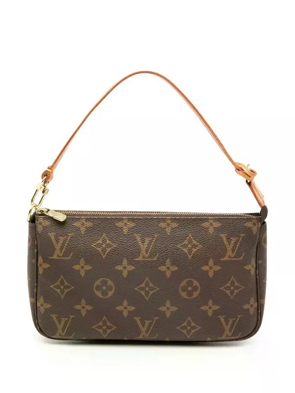 LOUIS VUITTON Monogram Pochette Accessoires Shoulder Bag - Brown