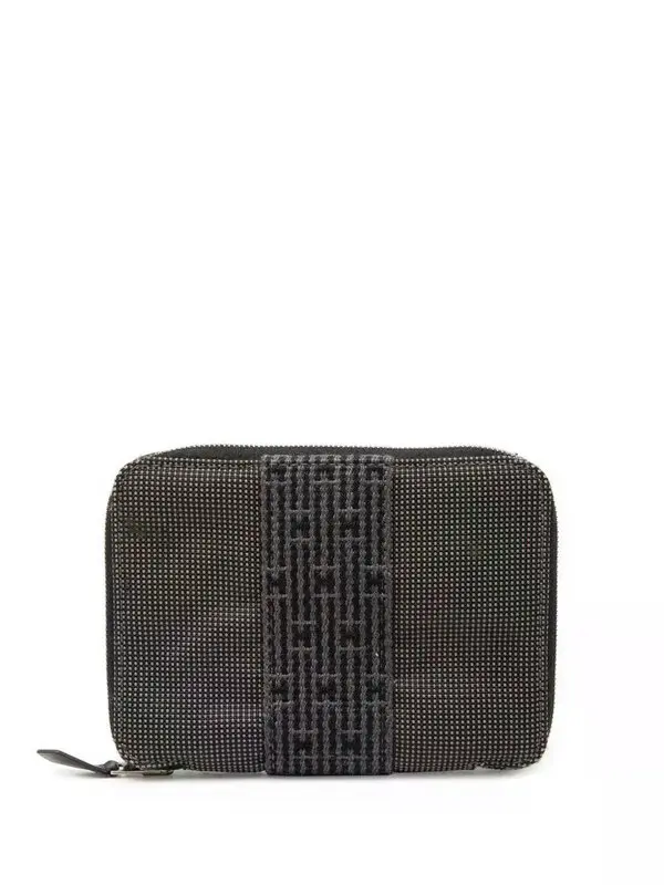Hermès 20th Century Toile Herline Zip Wallet Small Wallets