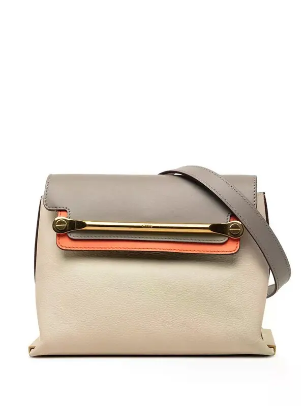 Chloé Small Tricolor Leather Clare Crossbody Bag