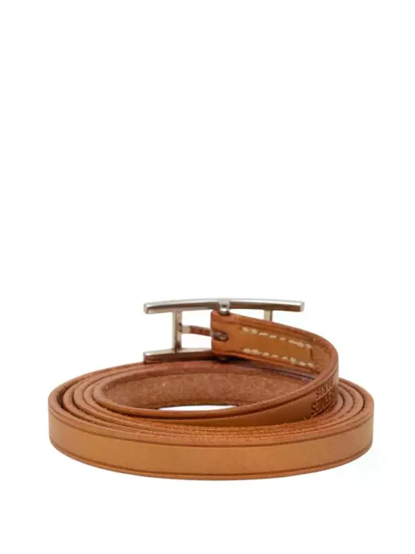 Hermès Swift Leather Behapi Triple Tour Bracelet