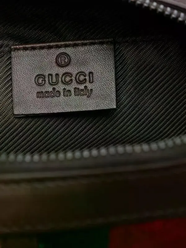 Gucci Gg Canvas Web Pouch