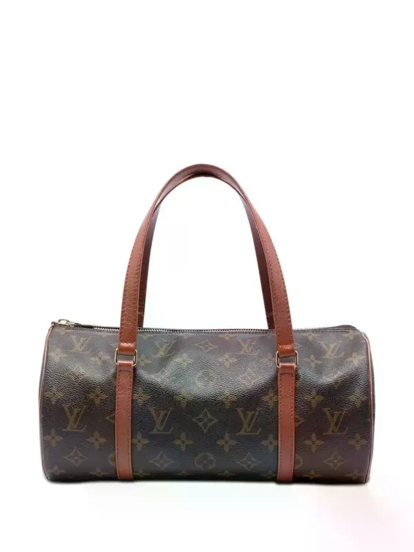 LOUIS VUITTON Monogram Papillon 30 Handbag - Brown