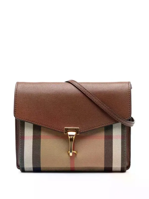 Burberry Derby Macken Crossbody Bag - Brown
