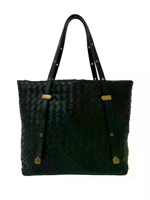 Bottega Veneta Nappa Intrecciato Tote Bag - Black