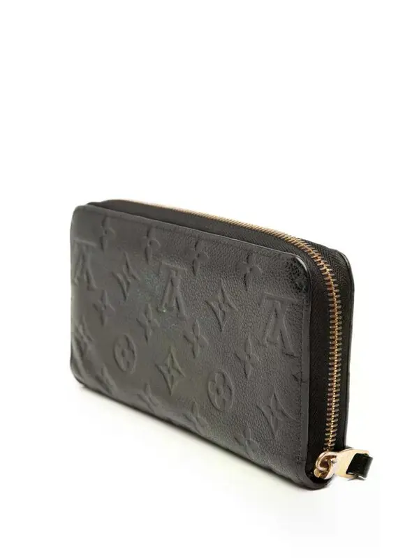 LOUIS VUITTON 2017 Monogram Empreinte Zippy Wallet Long Wallets