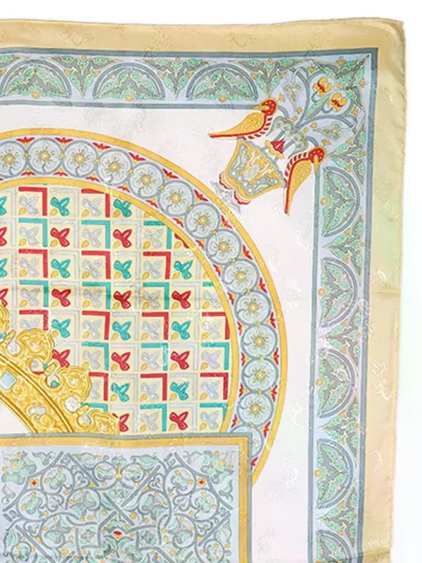 Hermès 1997 Ciels Byzantins Silk Scarf 90 Scarves
