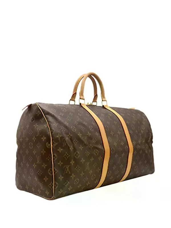 LOUIS VUITTON Monogram Keepall 55 Travel Bag