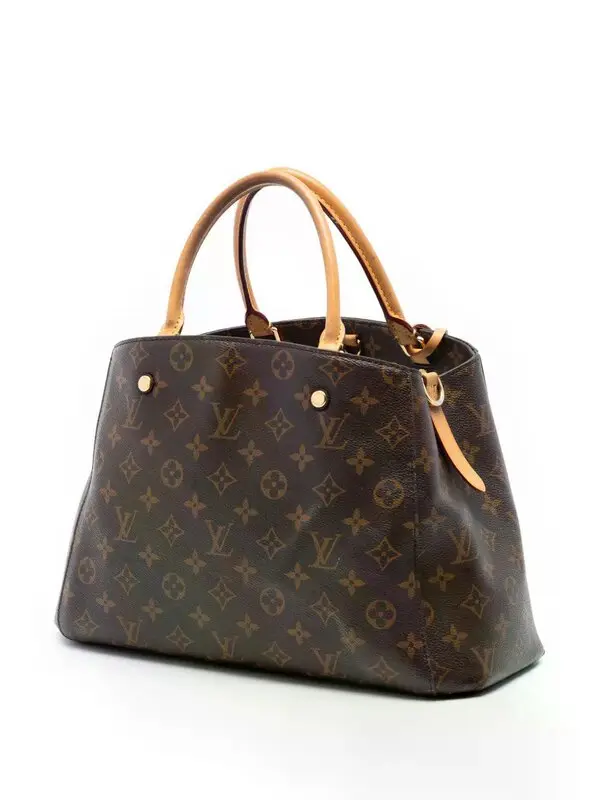 LOUIS VUITTON Monogram Montaigne Mm Satchel