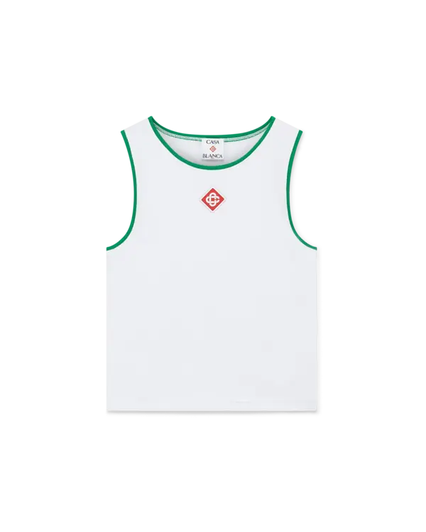 Casablanca Diamond Logo Baby Tank Top - Multicolor
