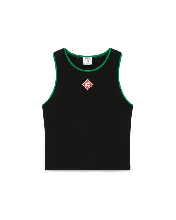 Casablanca Diamond Logo Baby Tank Top - Multicolor