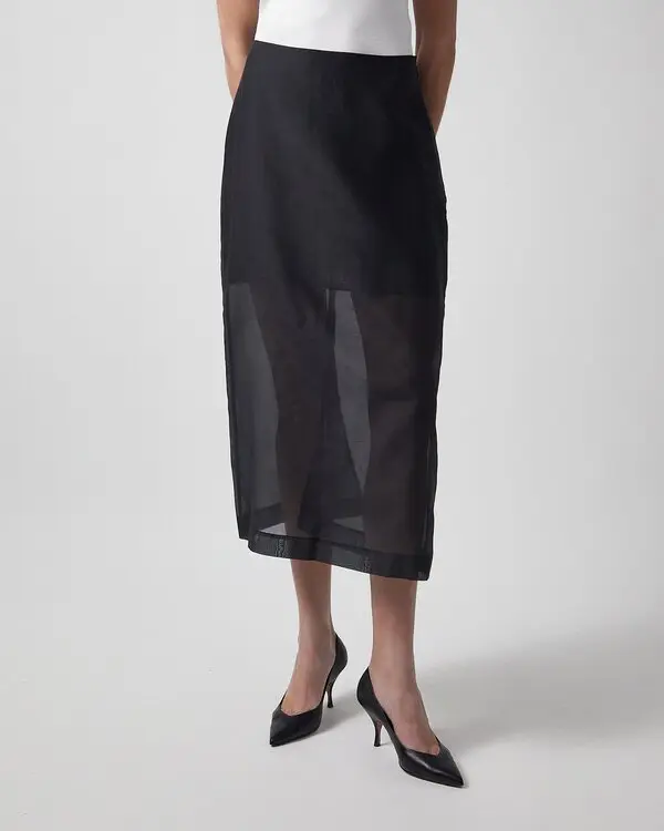 BY MALENE BIRGER Soft Organza Midi Skirt