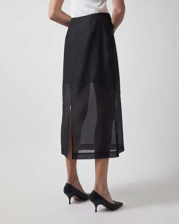 BY MALENE BIRGER Soft Organza Midi Skirt