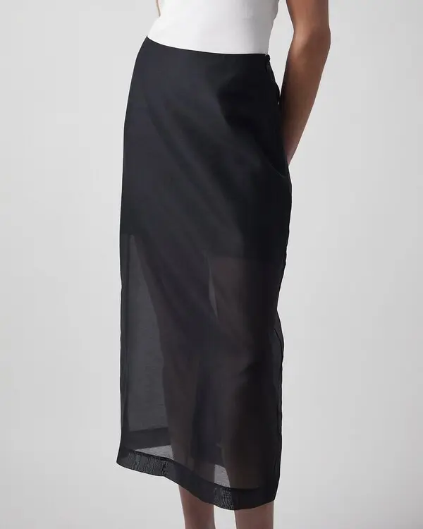 BY MALENE BIRGER Soft Organza Midi Skirt